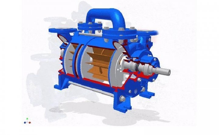 Liquid ring vacuum pump working principle - PressKS